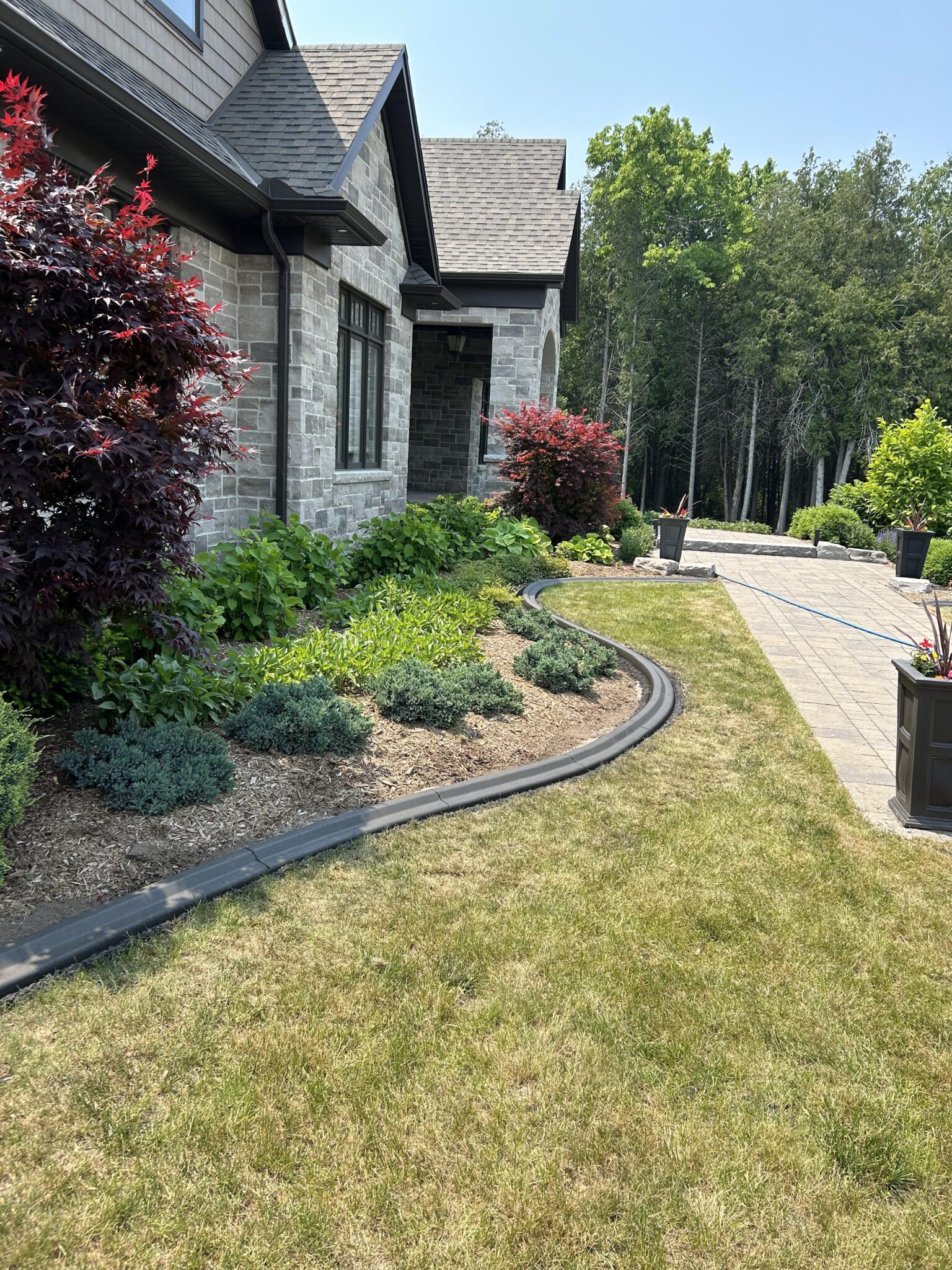 Beautiful Extruded Concrete Borders